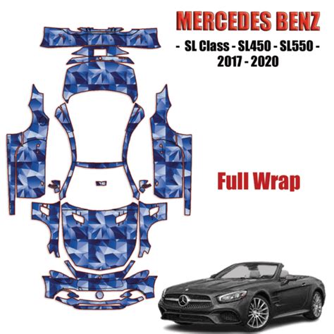 2017 2020 Mercedes Benz Sl450 Sl550 Paint Protection Kit Full
