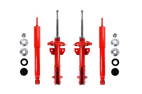 Mookeeh Mustang Mk1 Stiff Shorter Front Struts And Rear Shocks Mk1