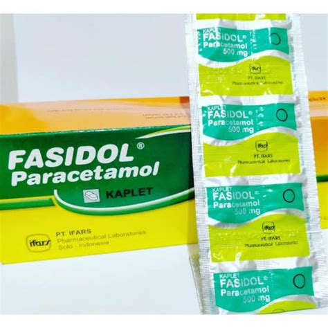 Fasidol 500 Mg Ifars Tablets Shopee Malaysia