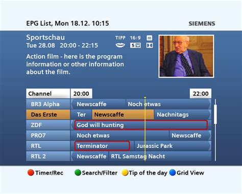 User Interface For Dvb Receiver Behance