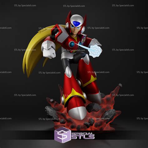 Zero 3d Printing Model Megaman X Stl Files Specialstl