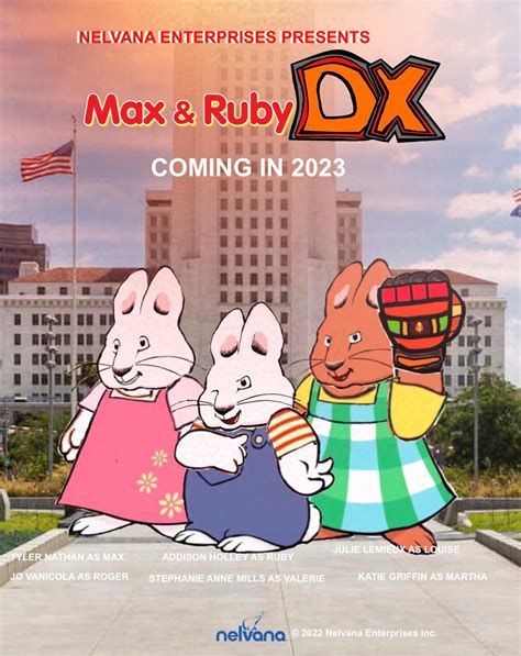 Max And Ruby Dx Announcement Poster By Renderbunny On Deviantart