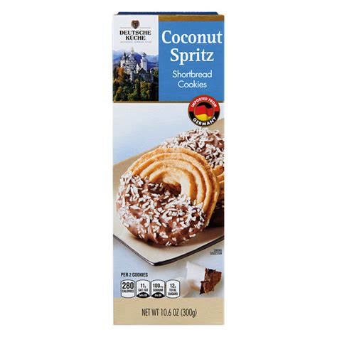 Deutsche Küche Coconut Spritz Shortbread Cookies Same Day Delivery Or