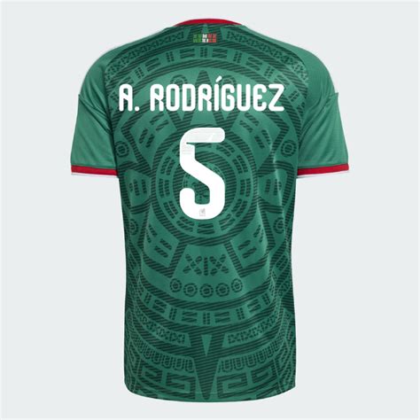 Mexico Home C RodrÍguez 8 Jersey 2026 Kickoffshopper