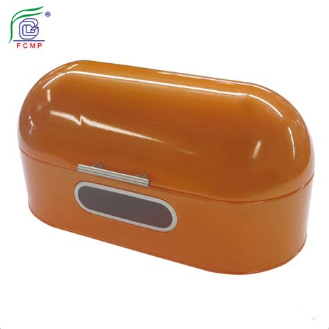 Small Bullet Shape Bread Box With Viewing Window High Quality Small Bullet Shape Bread Box With