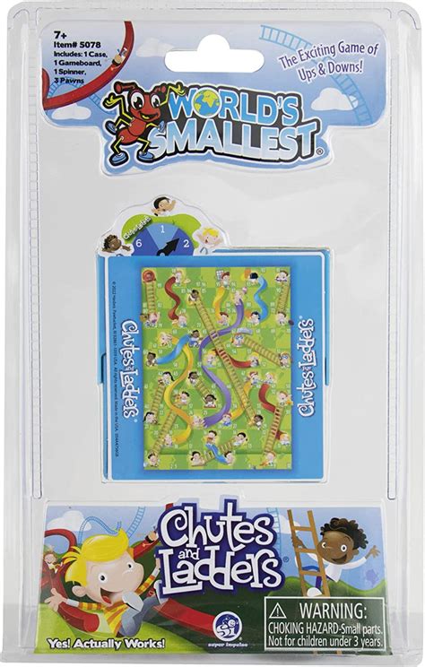 World Smallest Chutes And Ladder Santas Toys
