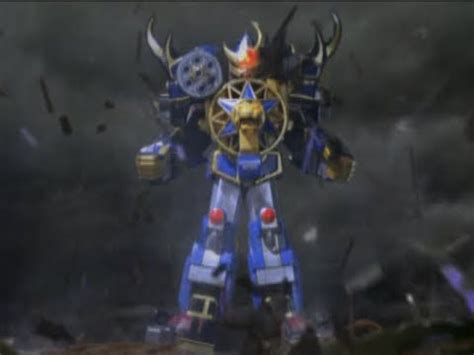 Mini Zord And Thunderstorm Megazord Ninja Storm Power Rangers