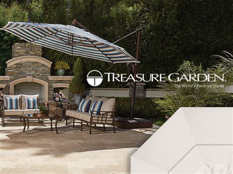 Treasure Garden Offset Umbrellas
