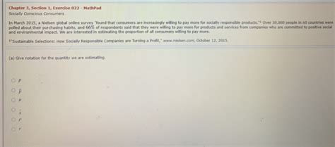 Solved Chapter 3 Section 1 Exercise 022 Mathpad Socially