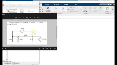 MATLAB SIMULINK Simple Electrical Circuit Simulation USING DEPENDENT SOURCE IN HINDI YouTube