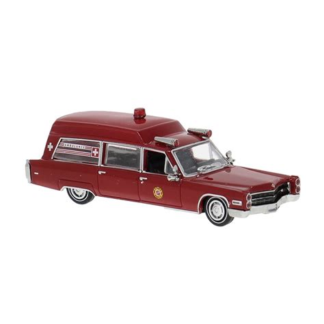 Brekina 19775 187 Brekina Cadillac Miller Meteor Ambulance Dunke