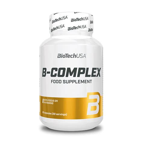 B Complex 60 Capsules Biotechusa