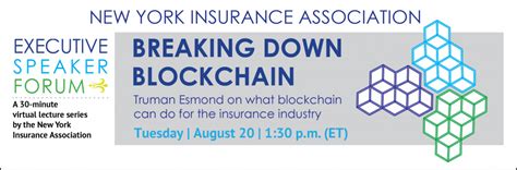 Executive Speaker Forum Breaking Down Blockchain Presentation Nyia