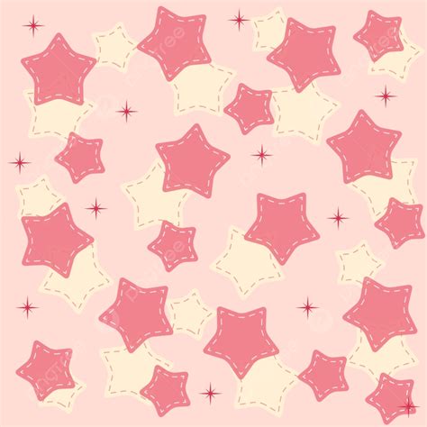 Pinr Stars Background Vector Illustration Festiveness Valentine`s Holiday Background Image