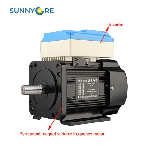Single Phase Permanent Magnet Variable Frequency Synchronous Motor With