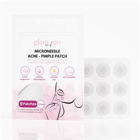 Microneedle Acne Pimple Patch Glam And Go