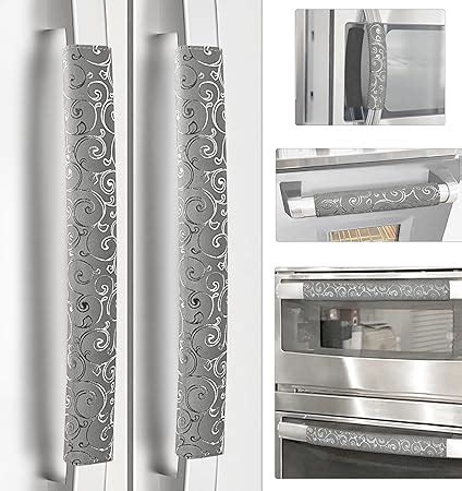 Refrigerator Door Handle Covers Set Of 6 Non Slip Fridge