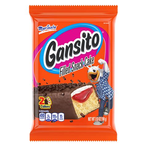 Gansito Strawberry And Creme Filled Chocolate Covered Cakes 2ct Bevmo