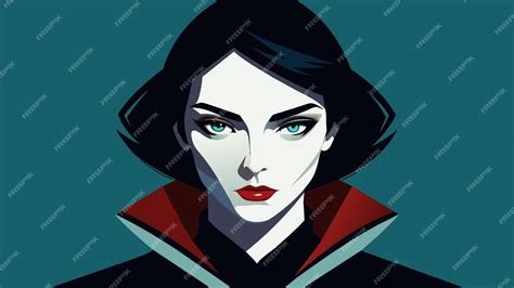 Chica Blanca Estilo Dark Con Cabello Negro Mediano Y Cejas Gruesas Con Un Lunar Abajo De La