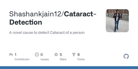 Github Shashankjain12cataract Detection A Novel Cause To Detect Cataract Of A Person