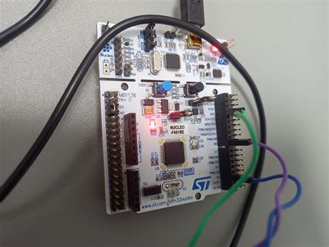 Solved I Want To Upload The Led Blinking Code Through The Stmicroelectronics Community