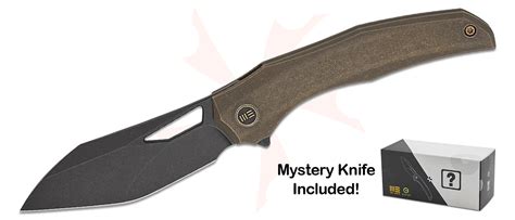 We Knife Company Toni Tietzel Ignio Mystery Box Frame Lock Flipper