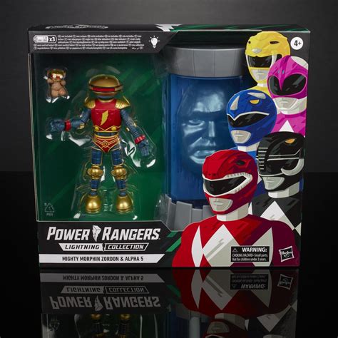 Power Rangers Zordon E Alpha 5 Mighty Morphin Lightning
