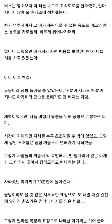 바지에 똥싼 여자 때문에 비행기 놓칠뻔함 인스티즈instiz 이슈 카테고리