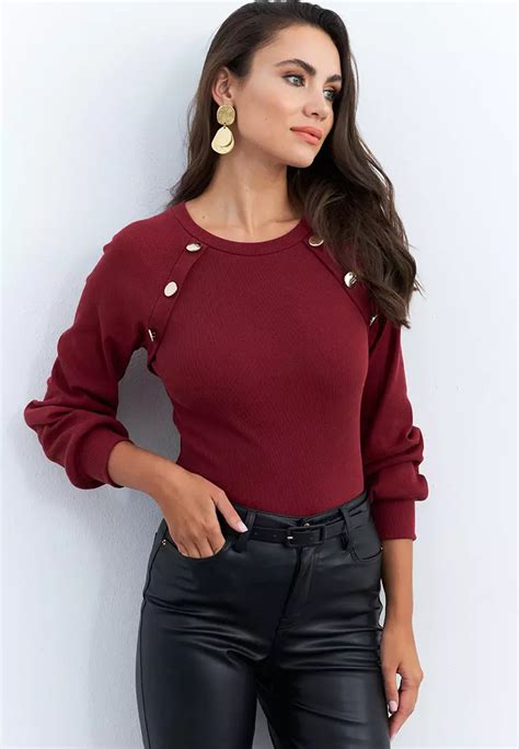Buy Cool And Sexy Button Accessory Top 2025 Online Zalora