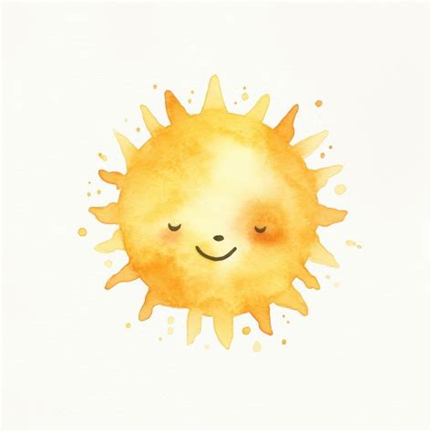 Minimal Sun Sky Anthropomorphic Creativity Free Photo Illustration