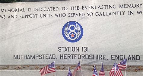 Memorial Ts Memorial Garden National Museum Of The Mighty 8th Air