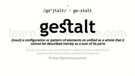 Gestalt Meaning