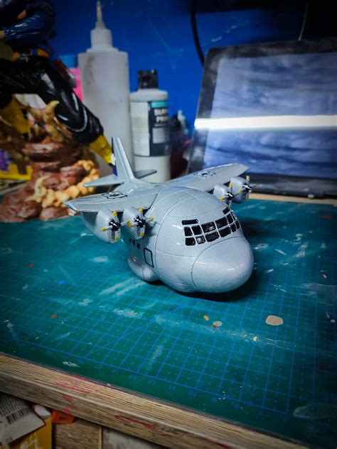 ️ Mini C 130 Hercules Logos Facade・ Stl File For ・cults