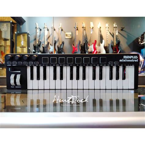 jual midiplus minicontrol 32 usb midi controller mini 32 keys black