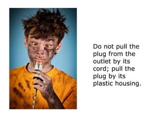 Electricity Safety Tips Pptx