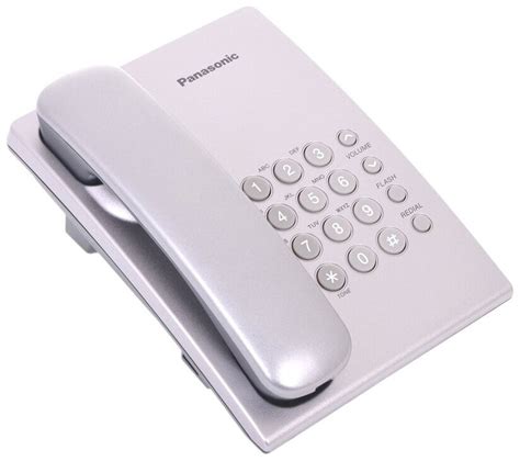 Телефон Panasonic KX-TS2350 серебристый — купить в интернет-магазине по ...