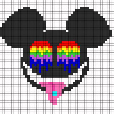 Minecraft Mouse Pixel Art