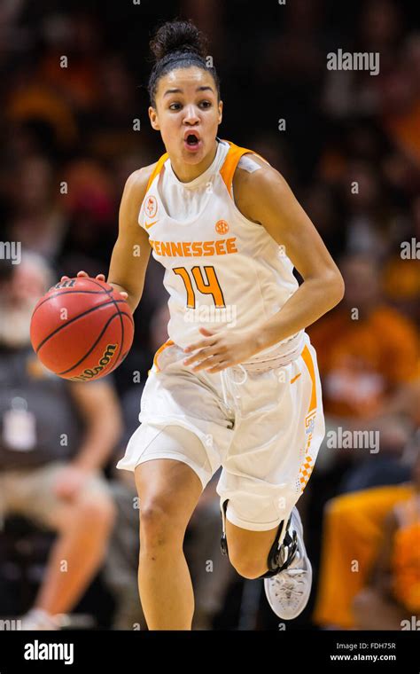 January 31 2016 Andraya Carter 14 Of The Tennessee Lady Volunteers