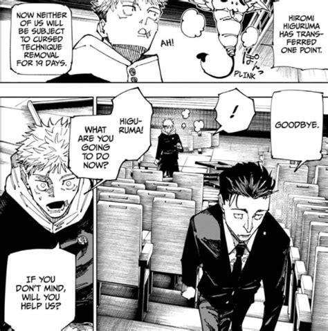 What A Very Intriguing Chapter Higuruma Is As Good Read Jujutsu Kaisen