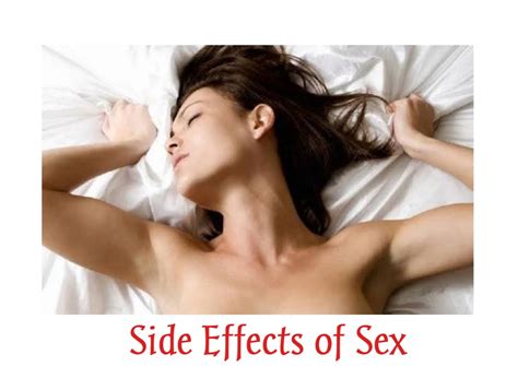 Side Effects Of Sex In Men And Women Public Health