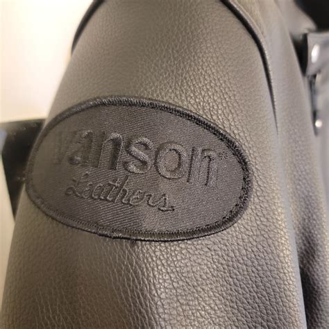 Vanson Drifter Mk2 Jacket Motorcycle Shoulder And Elb… Gem