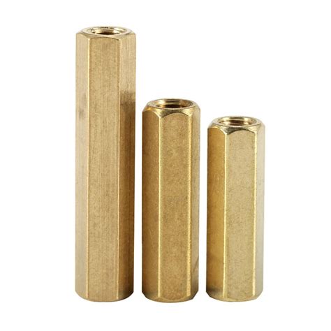 Copper Column Screw Double Pass Hex Copper Column M3m4 Isolation