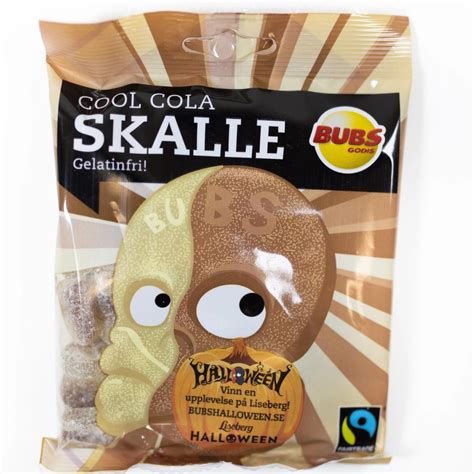 Mini Cool Cola Sour Skulls Candy Carousel Swedish Candy