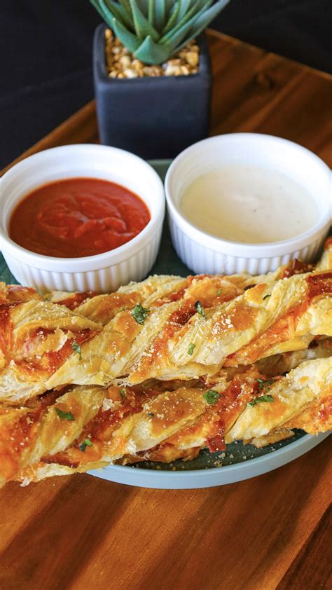 Puff Pastry Pizza Twists Recipe Tasty