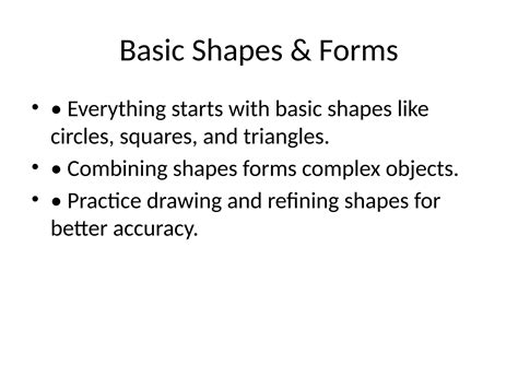 Breaking Complex Objects Into Simple Shapes Fundamentals Of Drawing Pptx