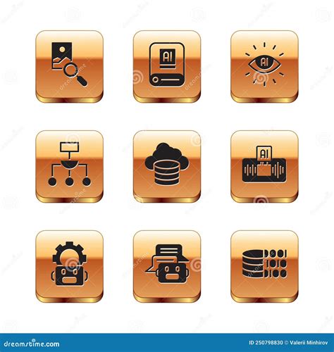 Set Photo Retouching Robot Setting Chat Cloud Database Algorithm Artificial Intelligence Ai