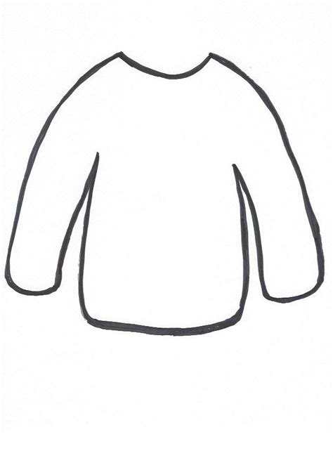 Printable Sweater Template