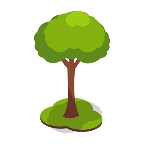 Green Tree With Full Leaf Canopy 65435946 Vector Art At Vecteezy