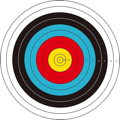 Paper Archery Target Face 80cm At Best Price In Rohtak Id 2856475399712