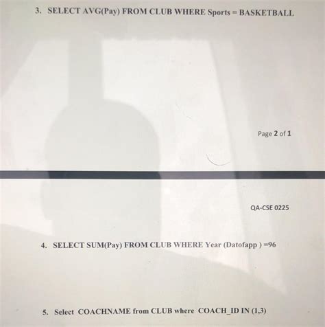 Solved Given The Following Table Give The Output Of Each Chegg